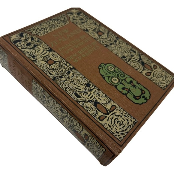 Accents | Vintage 198 New Zealand Book First Edition Map Adam And ...